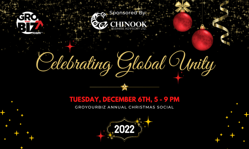 Christmas 2022 - Celebrating Global Unity - GroYourBiz.com